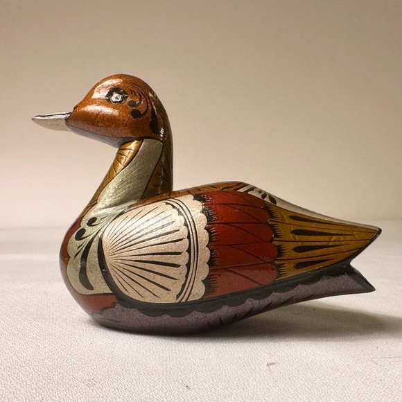 unbranded | Accents | Colombian Barniz De Pasto Folk Art Duck Figurine ...
